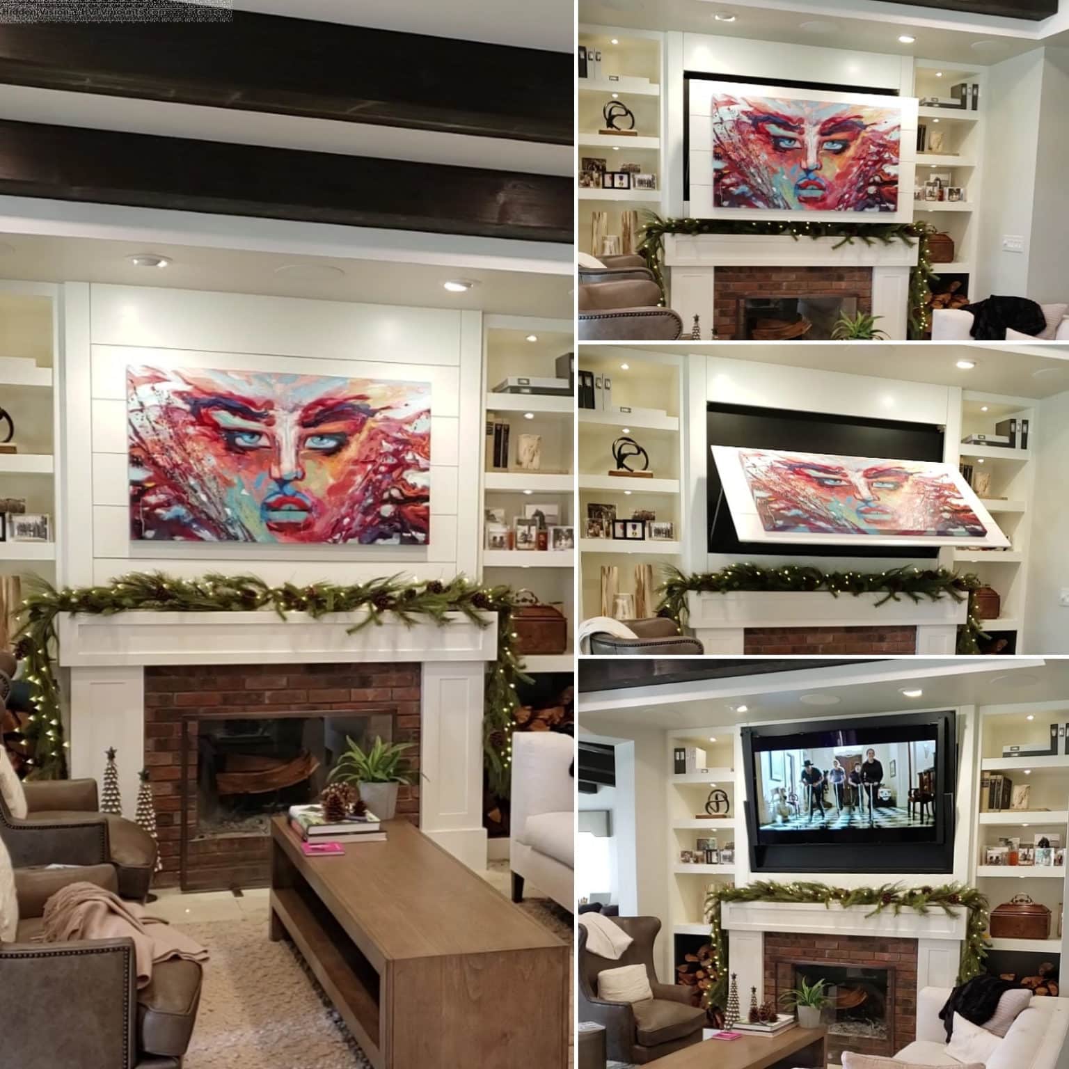 Shop Hidden TV Mounts | Flip-Around & Motorized TV Mounts